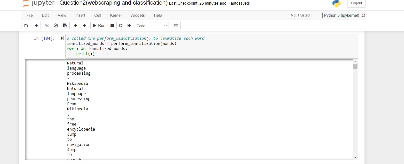 GitHub - vineethmohanedukulla/Natural-language-Processing