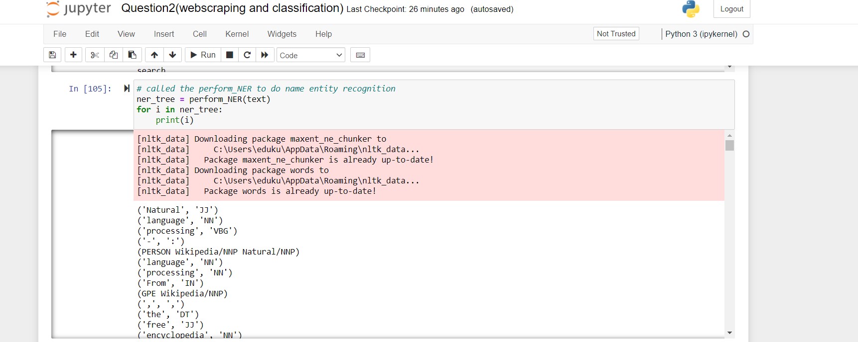 GitHub - vineethmohanedukulla/Natural-language-Processing