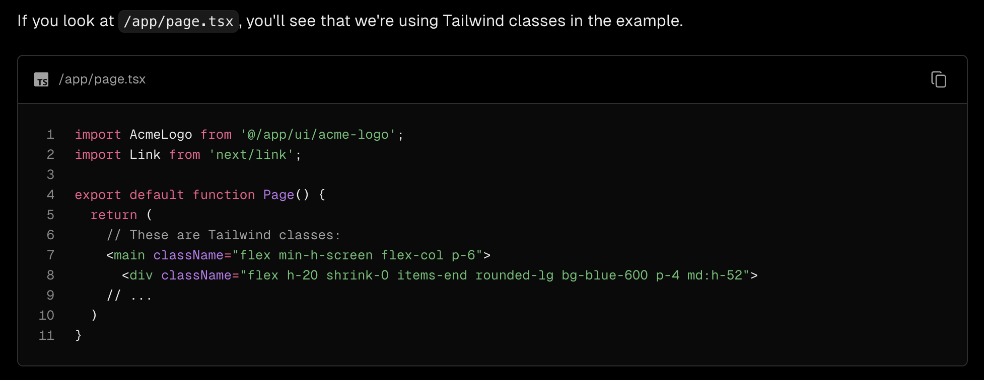 Chapter 2 Different Tailwind Classes Are Applied To Div · Issue 377 · Vercelnext Learn · Github