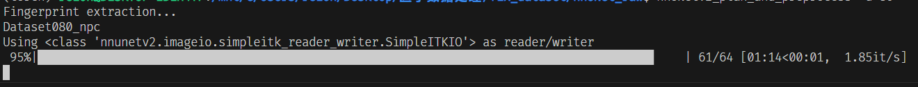 When I prep with nnunet2, I get stuck in the last few · Issue #1446 ...