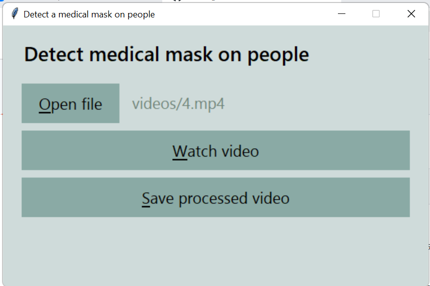 GitHub - Vaynbaum/detect-medical-mask: Приложение позволяет распознавать людей в масках и без ...