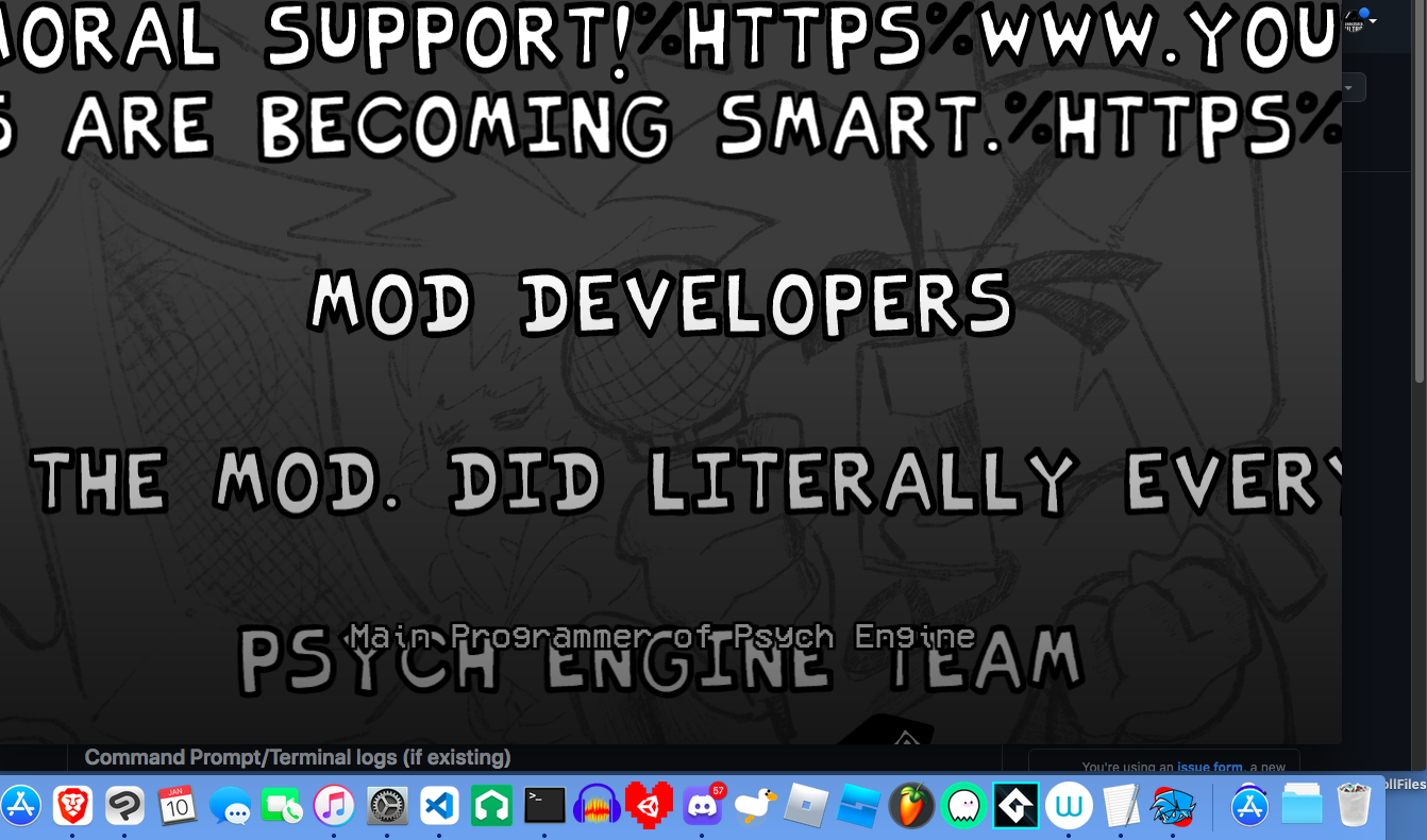 Custom credits not working and cant be seen. · Issue #3387 · ShadowMario/FNF-PsychEngine · GitHub