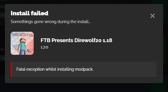 [Bug]: Fatal exception while installing modpack · Issue #633 · FTBTeam/FTB-App · GitHub