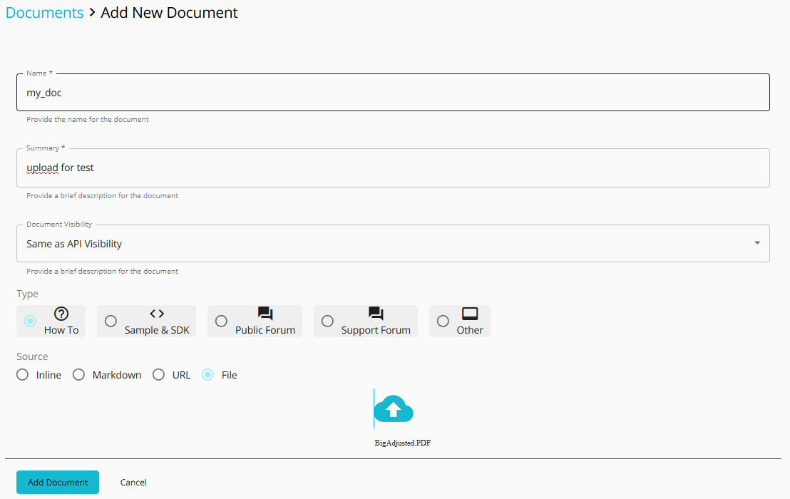 [APIM 3.2] Upload document of an api error · Issue #9921 · wso2/product-apim · GitHub