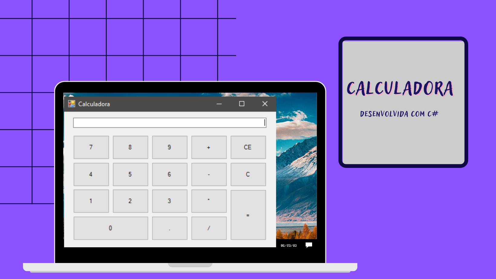 GitHub - cintthia-oliver/calculadora-c-sharp: Calculadora simples ...