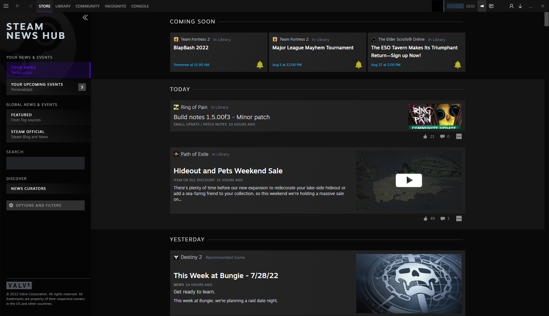 GitHub - misspent/Steam-Darkened: Steam Theme