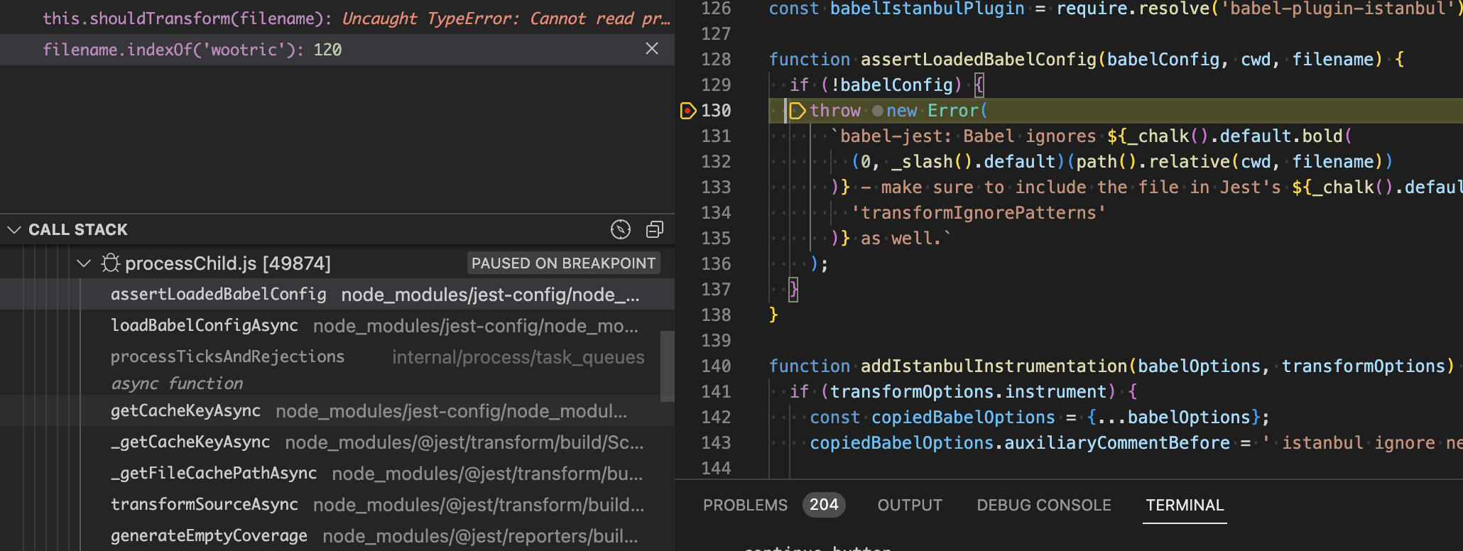Bug With Babel Jest When Coverage Mode Is On · Issue 8348 · Jestjsjest · Github