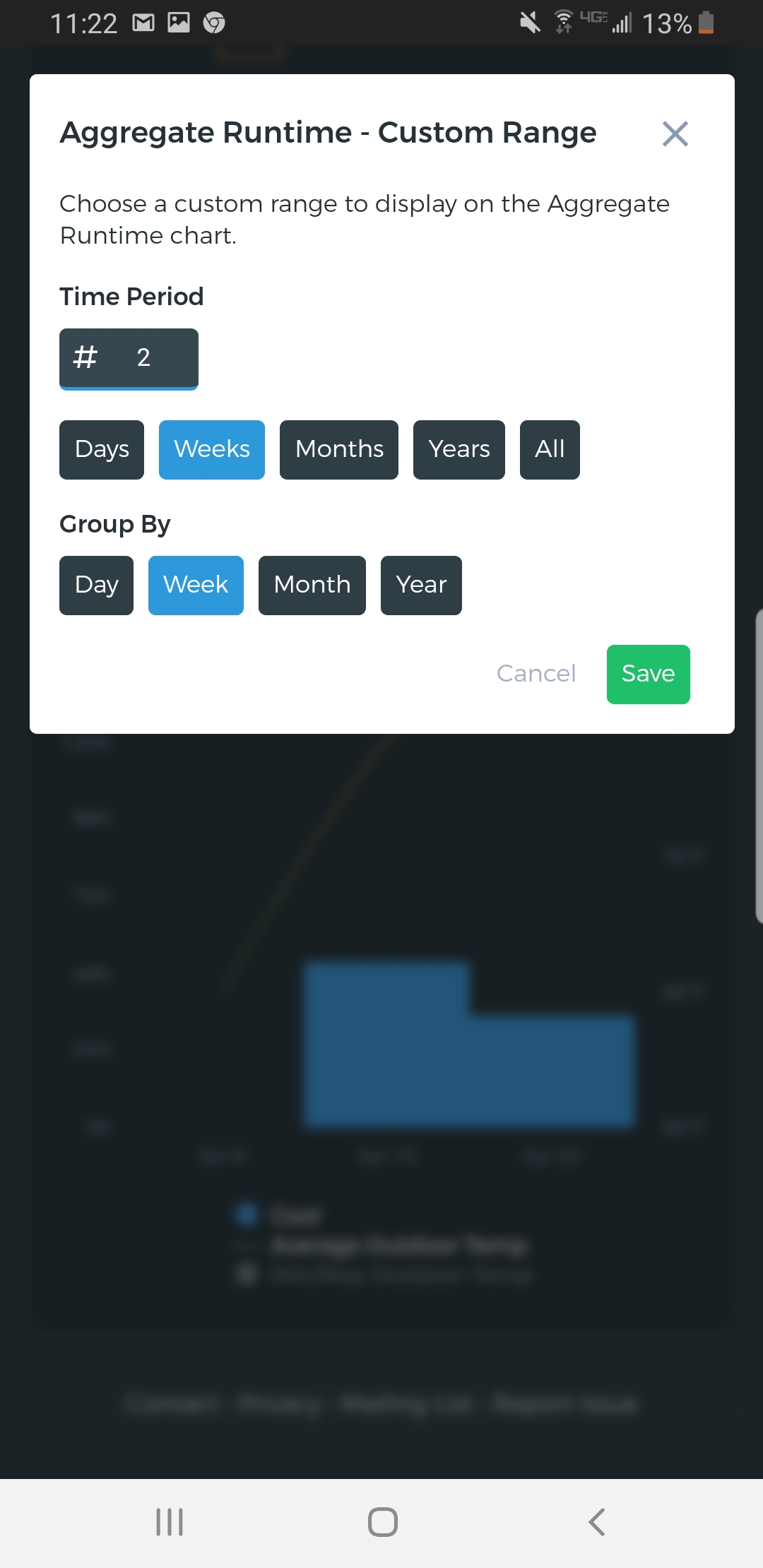 Aggregate runtime week off by one · Issue #139 · beestat/app · GitHub