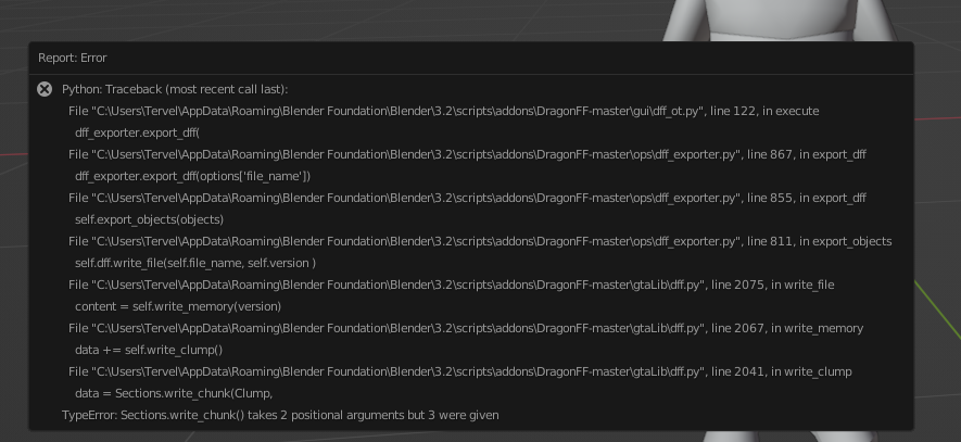 Exporting file error · Issue #199 · Parik27/DragonFF · GitHub
