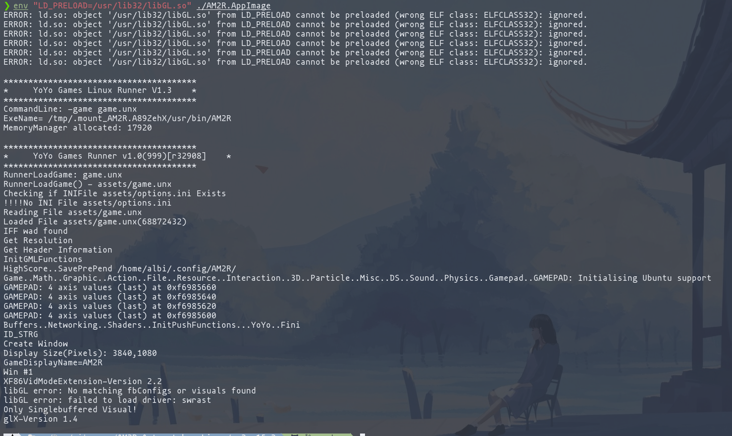 libGL error: No matching fbConfigs or visuals found, failed to load driver: swrast · Issue #24 ...