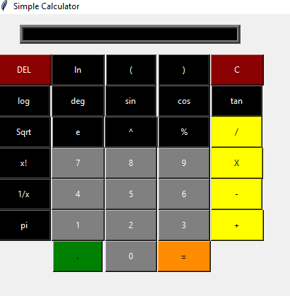 GitHub - p2540171/Calculator-Made-W-Python: Used Python with Tkinter to create a visual calculator
