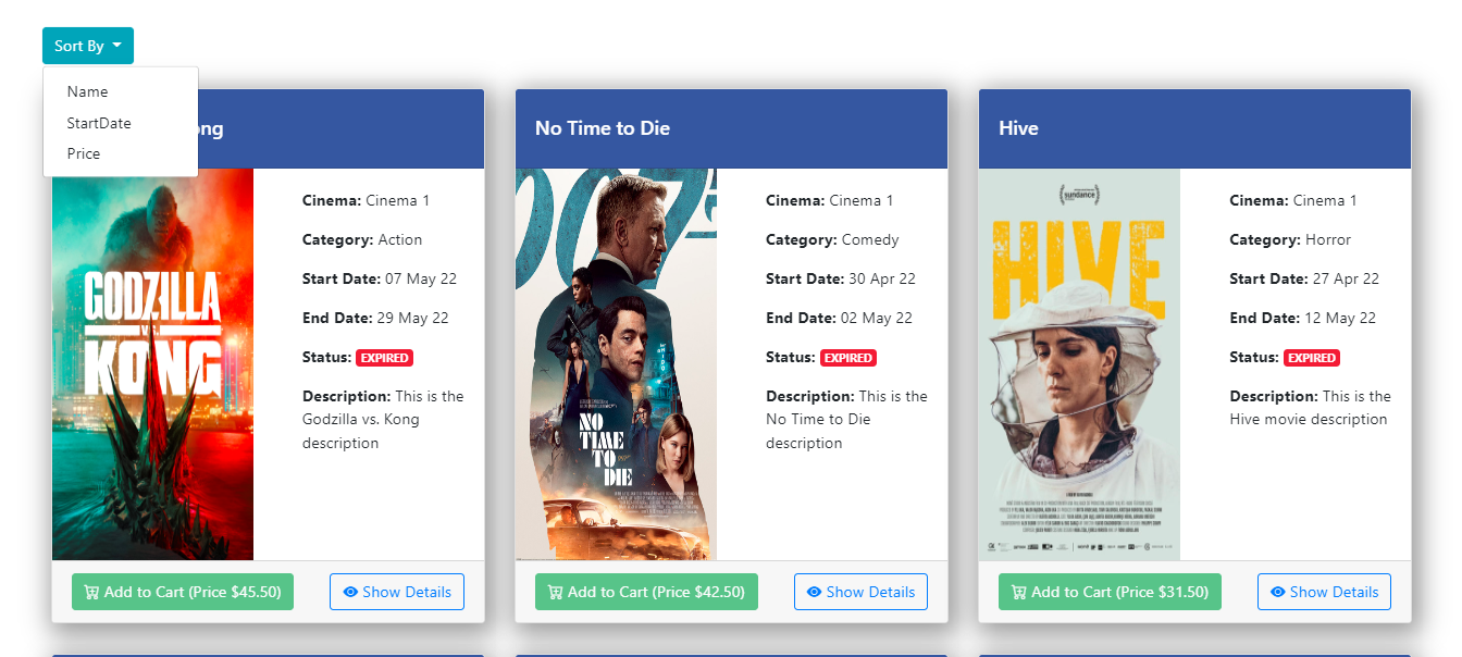 GitHub - GretonM/CinemaManagementSystem