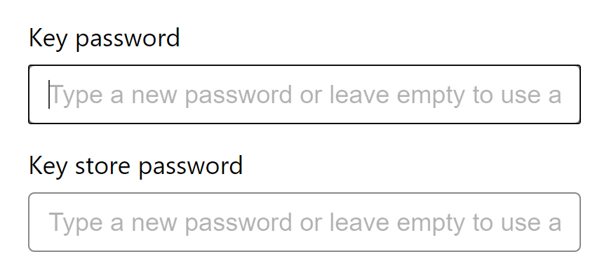 [Improve UX] Password must be at least 6 characters · Issue #1160 · pwa-builder/PWABuilder · GitHub