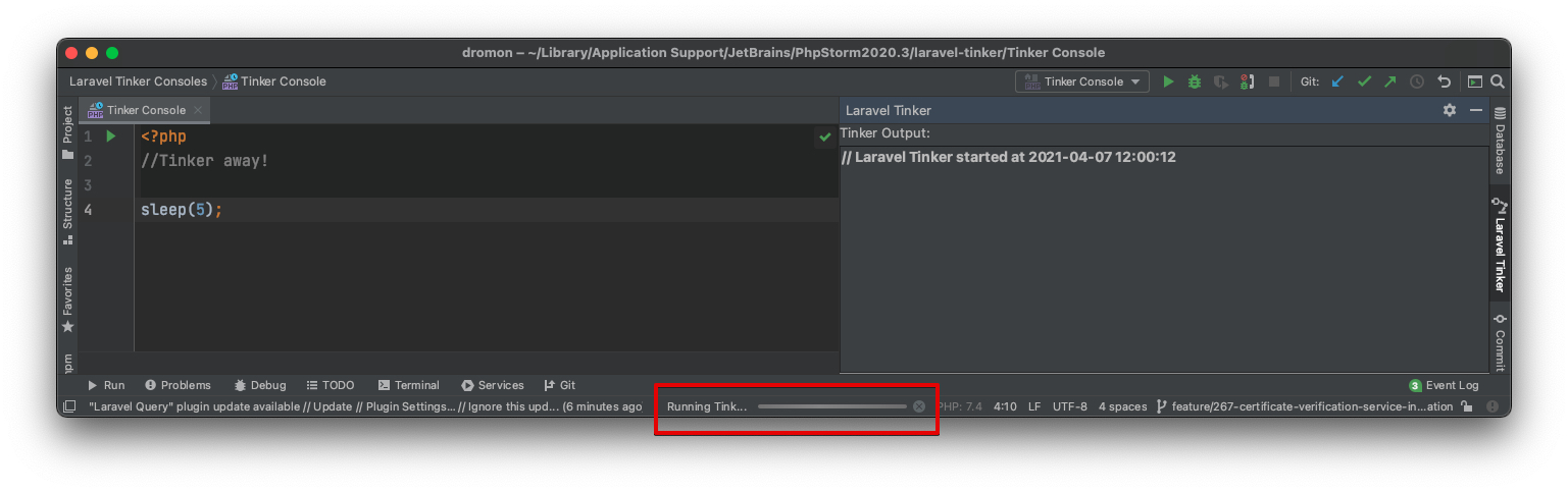 How to kill a frozen Tinker console's process? · Issue #41 · Roboroads/laravel-tinker · GitHub