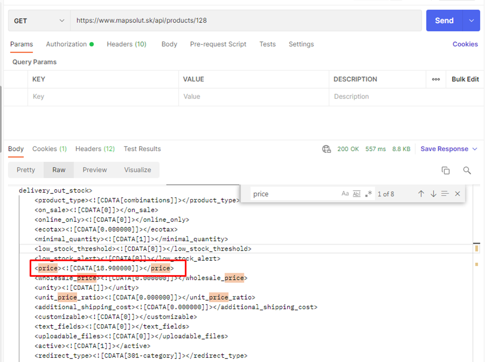 [WS] - Create a product with Combinations - Error Invalid $number parameter "" cannot be ...
