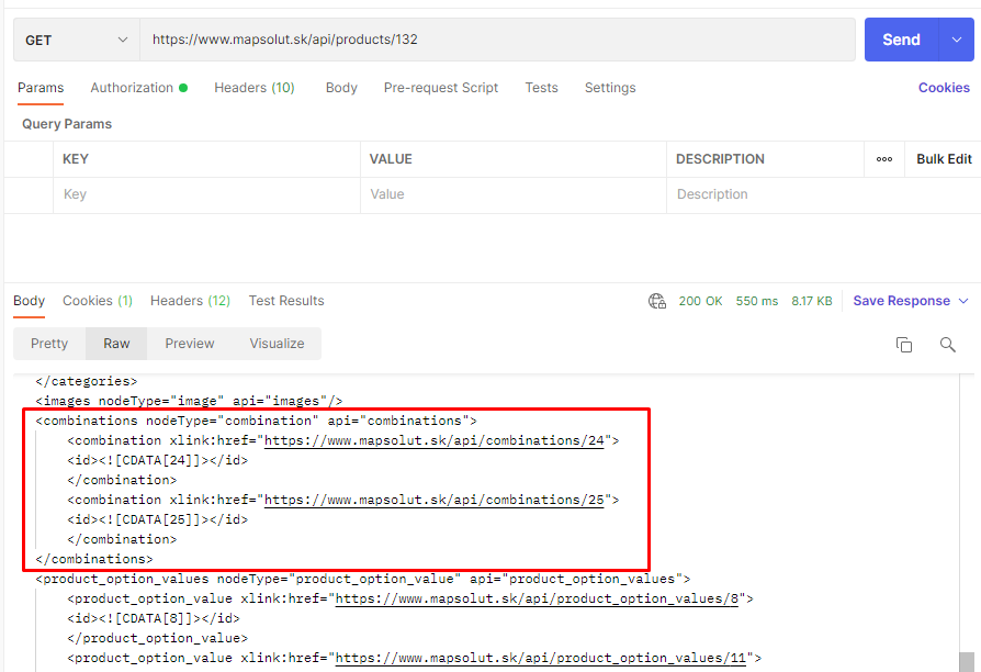 [WS] - Create a product with Combinations - Error Invalid $number parameter "" cannot be ...