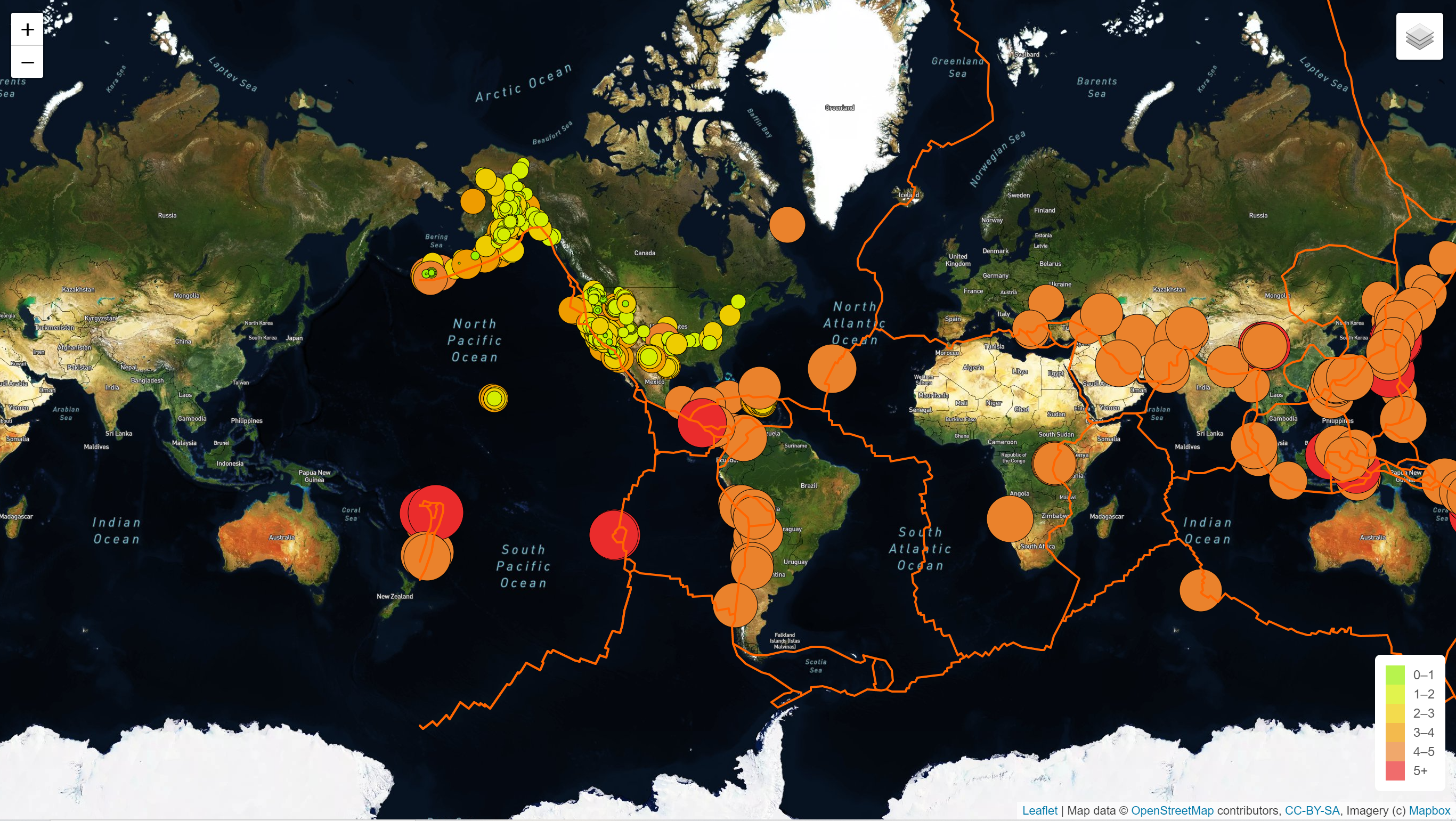 GitHub - SB-DA/Mapping_Earthquakes: Used JavaScript's leaflet library along with the Mapbox API ...