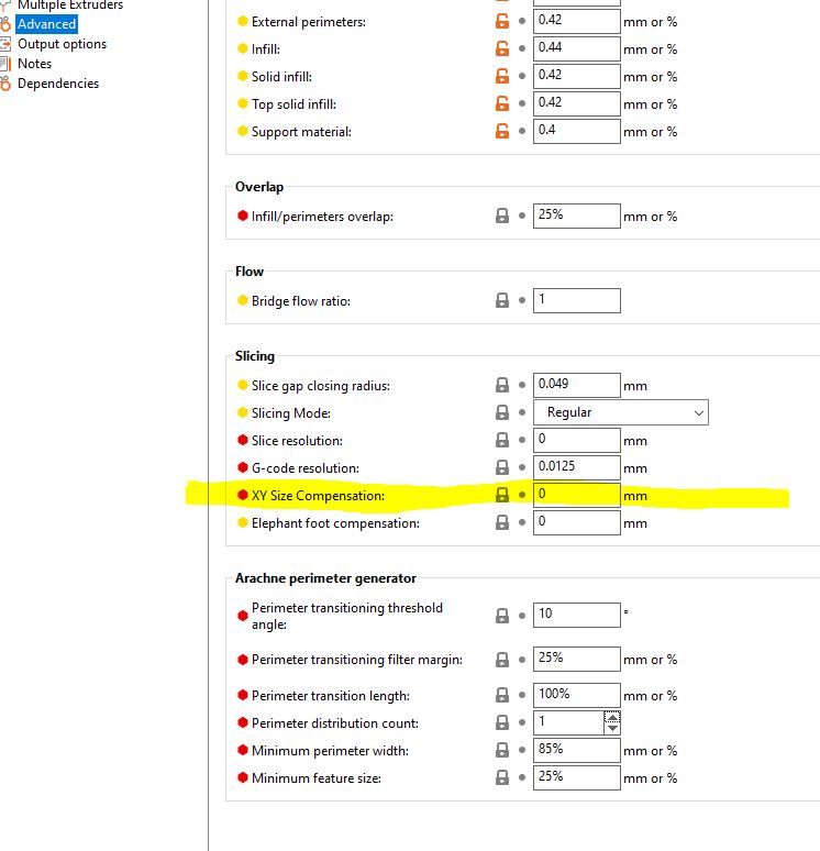 XY compensation tab · Issue #11407 · prusa3d/PrusaSlicer · GitHub