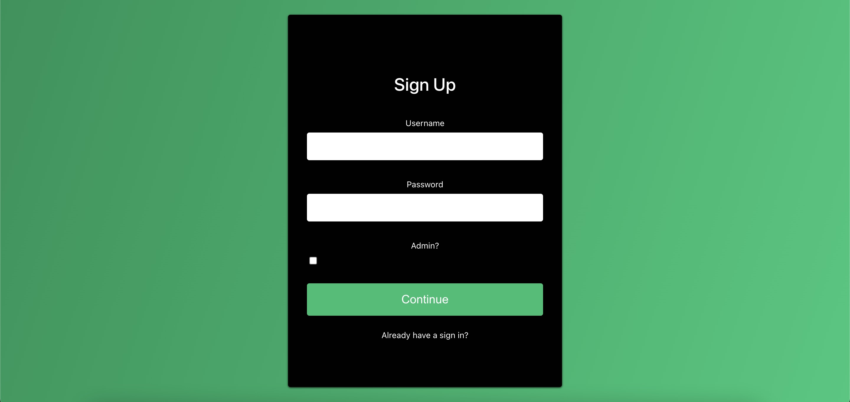 GitHub - GregMerz/AuthenticationApp