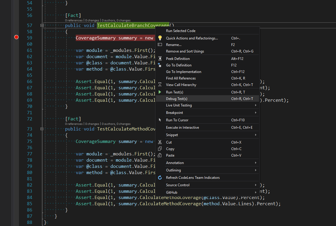 Line Coverage Output Should Be Rounded · Issue 382 · Coverlet Coveragecoverlet · Github