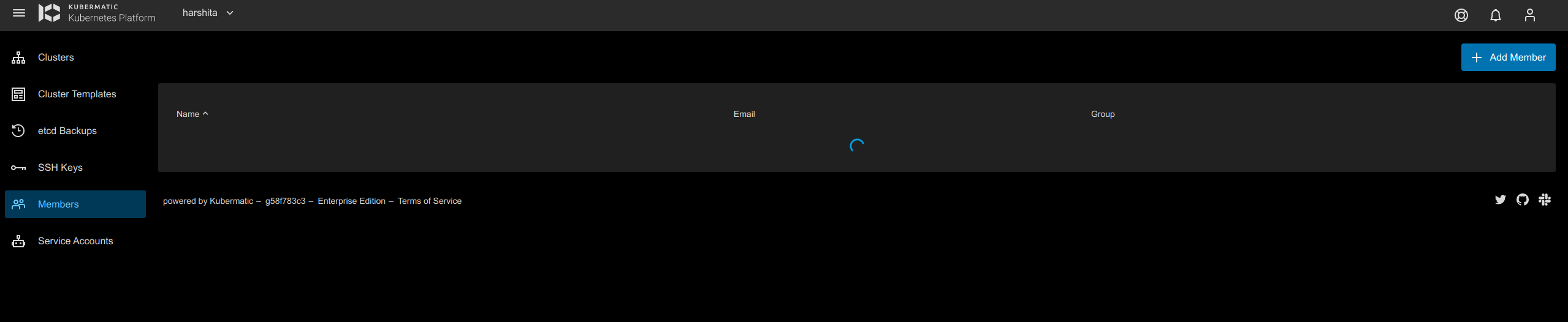 Fix member not found when respective user doesn't exist · Issue #8289 · kubermatic/kubermatic ...