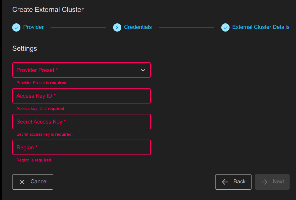 Change how the error message looks for missing required field · Issue #4803 · kubermatic ...