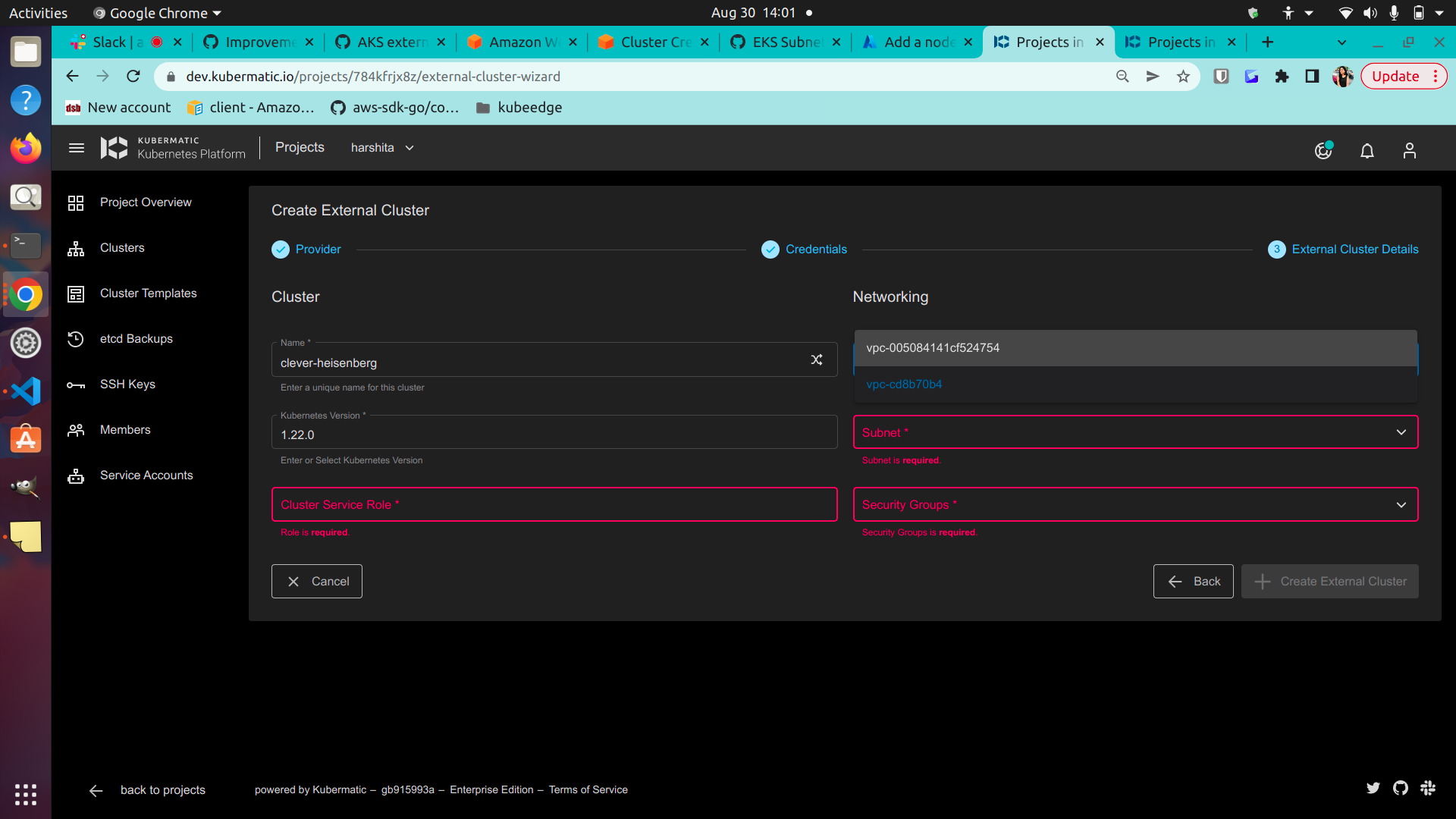 Change dropdown fields to single select combobox · Issue #4893 · kubermatic/dashboard · GitHub