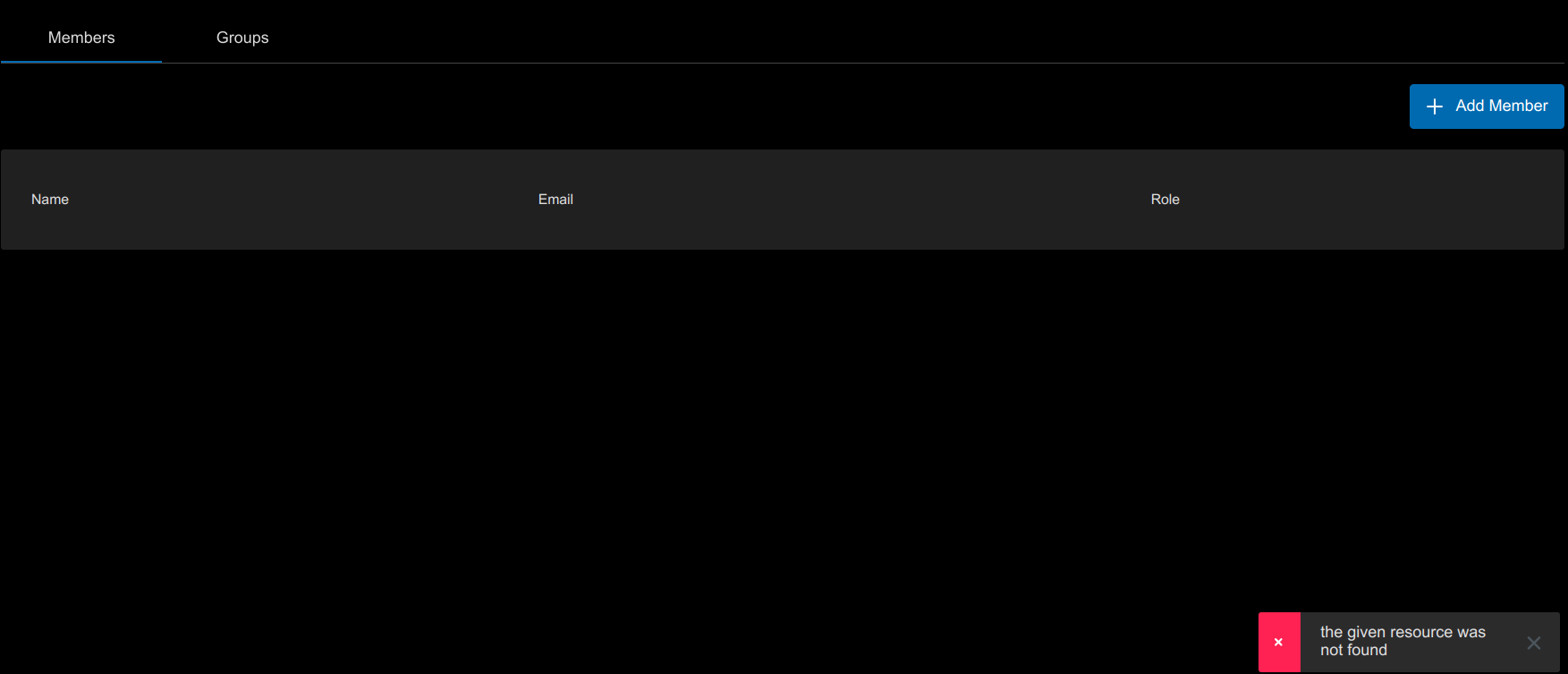 Fix member not found when respective user doesn't exist · Issue #8289 · kubermatic/kubermatic ...
