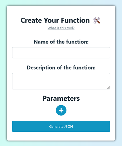 GitHub - NicholasZolton/OpenAIFunctionGenerator: This is the repository ...