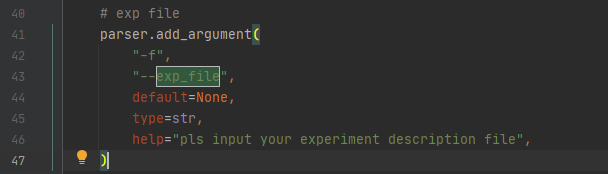 demo.py中的exp_file具体什么格式？有样例吗？ · Issue #914 · Megvii-BaseDetection/YOLOX · GitHub