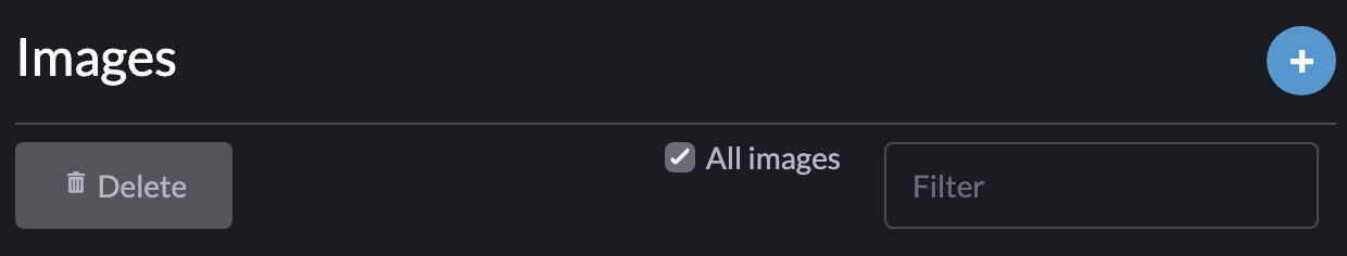 "All Images" checkbox misaligned with filter box · Issue #3544 · rancher-sandbox/rancher-desktop ...