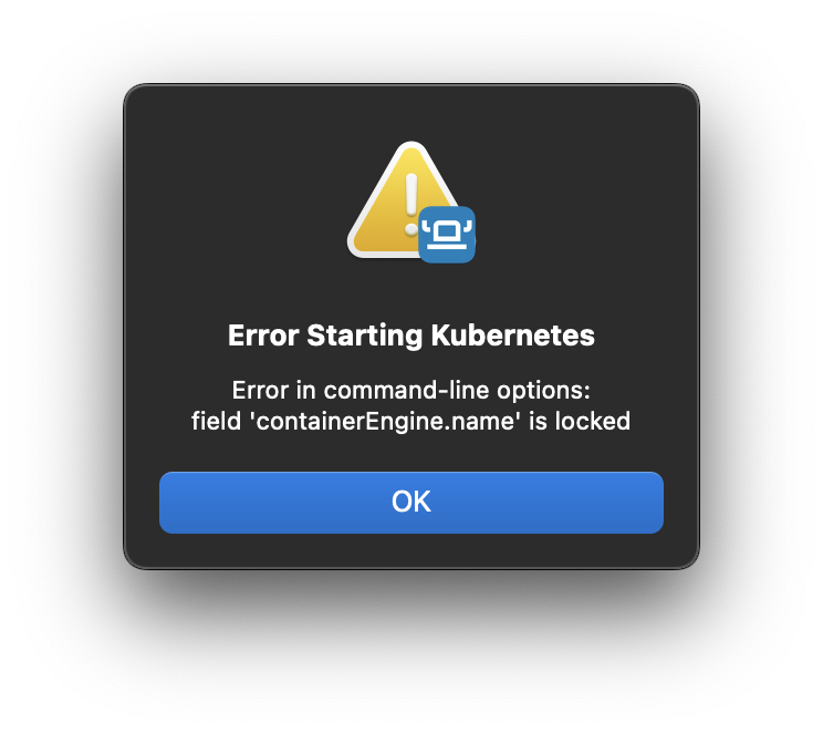 Overriding locked settings always produces a modal dialog · Issue #4985 · rancher-sandbox ...