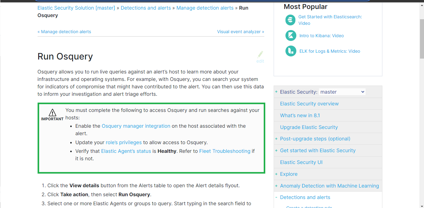 [BUG] Information that Run Osquery option will work on Active Hosts is not present. · Issue ...