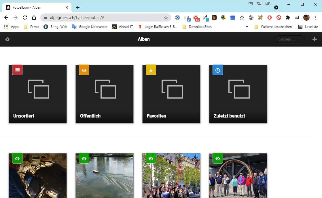 Scrolling general not work in my Installation · Issue #1042 · LycheeOrg/Lychee · GitHub