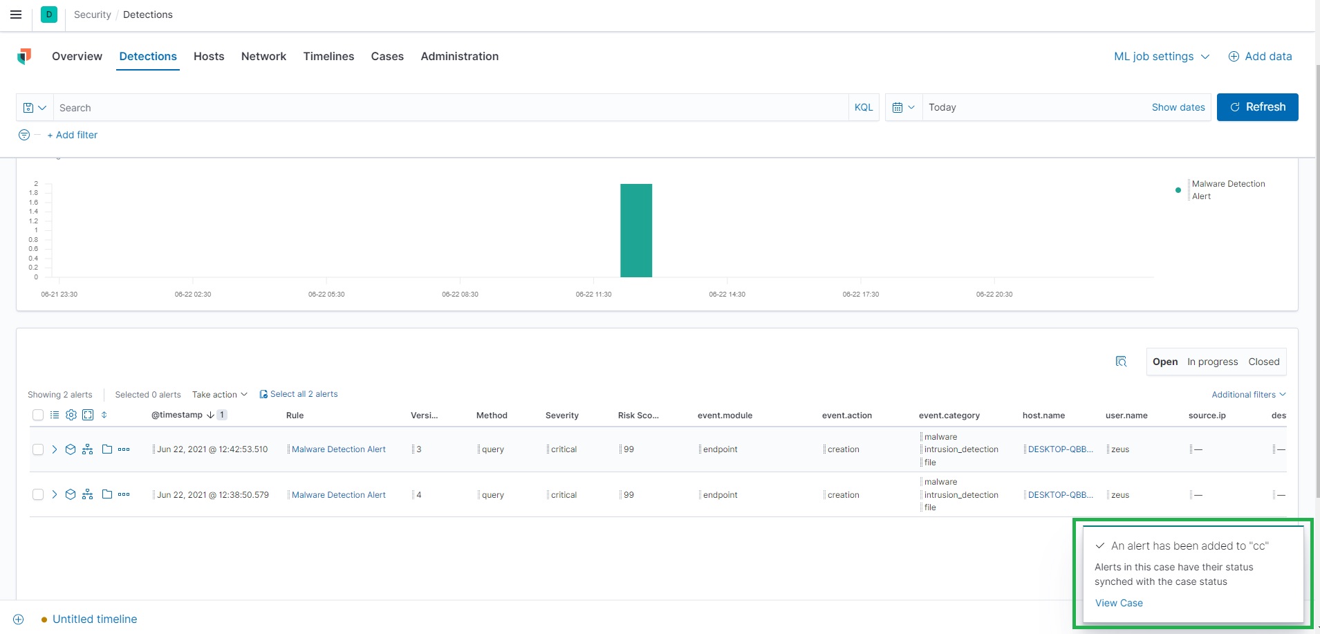 [Security Solution]Success message on the toaster is getting cropped on ...