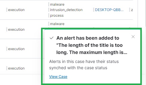 [Security Solution]Success message on the toaster is getting cropped on ...