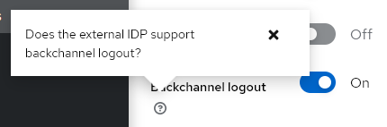 IdP config option 'Backchannel logout' in fact executes RP initiated ...
