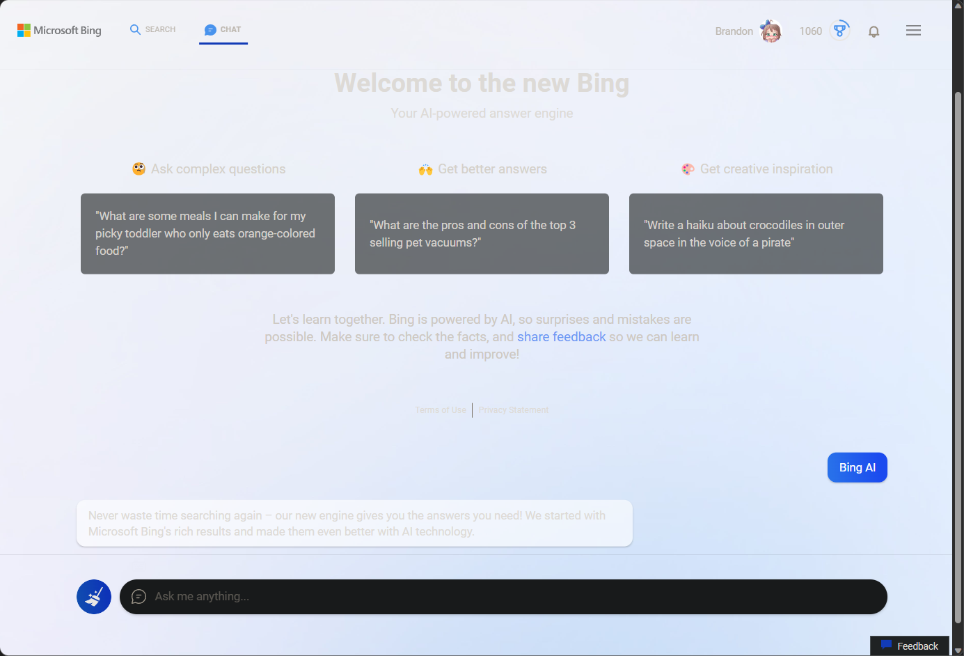 [Broken Website] New Bing Chat · Issue #10782 · darkreader/darkreader · GitHub