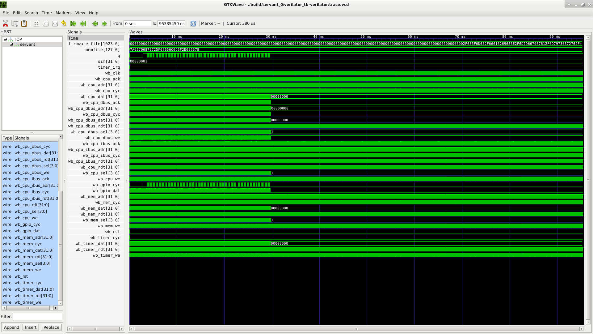 Stuck in loading RAM · Issue #11 · olofk/serv · GitHub