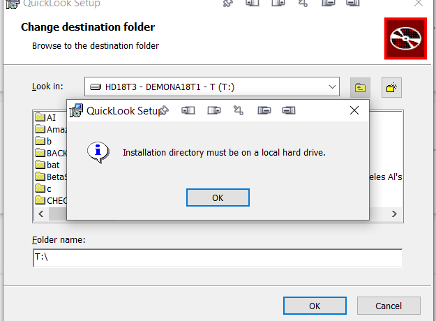 latest msi installer fails under windows 10 · Issue #1321 · QL-Win ...