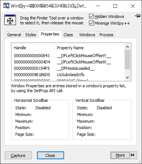 impossible-to-move white boxes drawn all over taskbar and on desktop, outside of windows ...