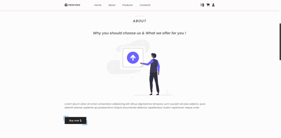 GitHub - erkanuz/Coursework-Web-Pri-Shop: Full Responsive Printer Shop Website Design