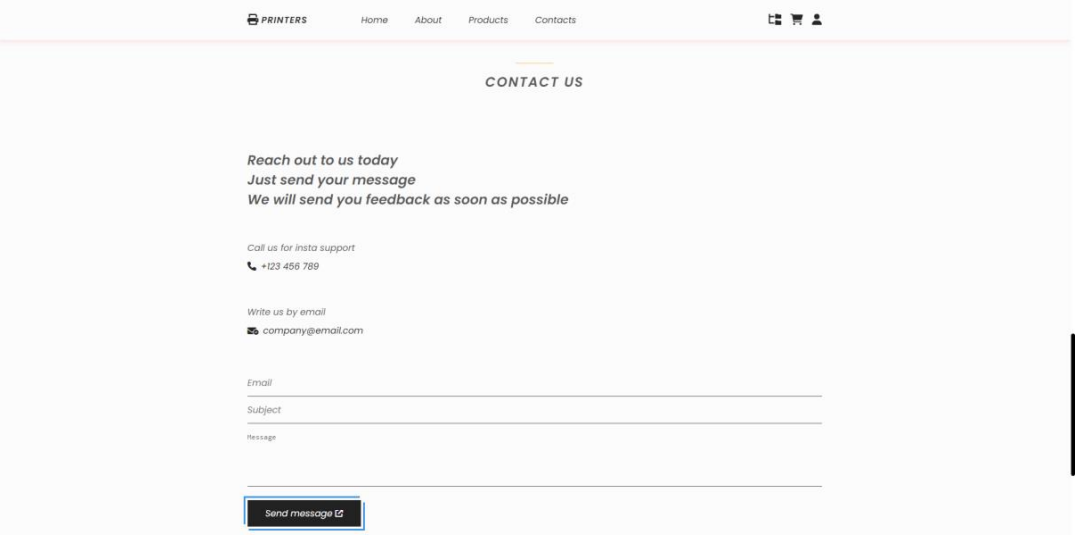 GitHub - erkanuz/Coursework-Web-Pri-Shop: Full Responsive Printer Shop Website Design