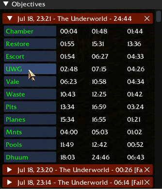Objective timer set completion time is shorter than longest objective · Issue #725 · gwdevhub ...