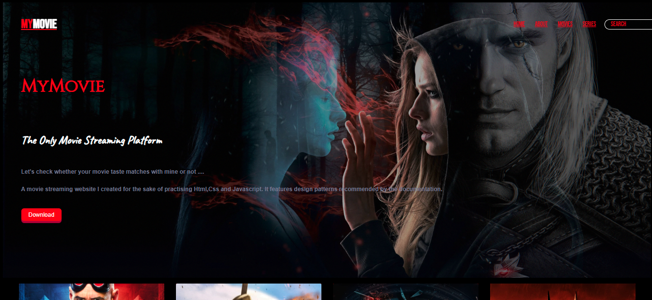 GitHub - ItsRoy69/MyMovie: Website where you can watch infos about recent movies.