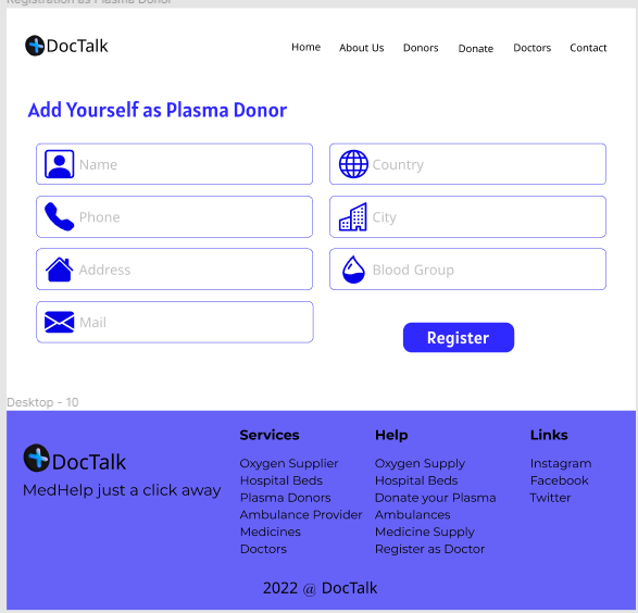 Patients Registration · Issue #43 · ItsRoy69/DocTalk · GitHub