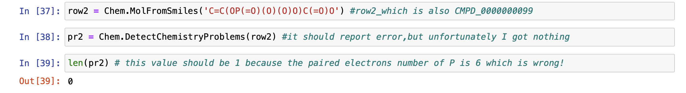 valence problem about failing to detect incorrect valence on Phosphorus · Issue #3952 · rdkit ...