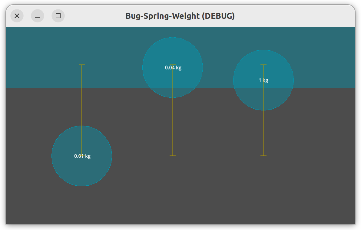 DampedSpringJoint2D broken/behaves weird when connected to light ...