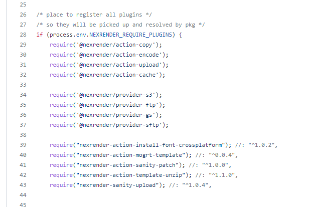 Non-Nexrender external modules are not packaged into binaries · Issue #867 · inlife/nexrender ...