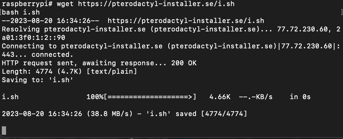 Getting blank response when starting the installation bash script. · Issue #428 · pterodactyl ...